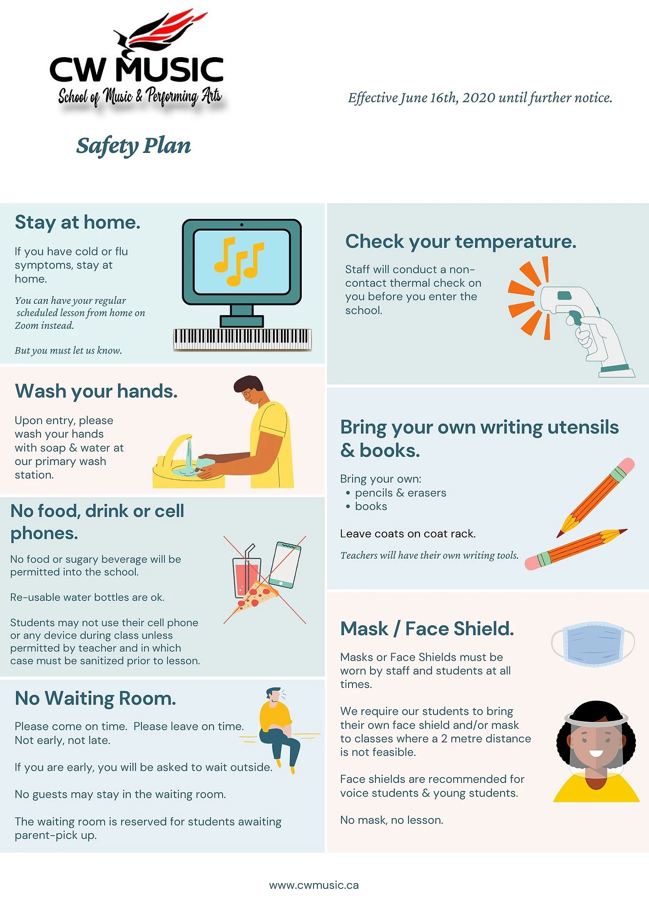 Safety Plan | CW Music & Performing Arts School